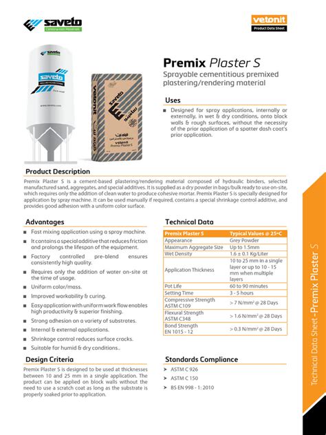 08 Premix Plaster S Group 180821 1 Pdf Plaster Concrete