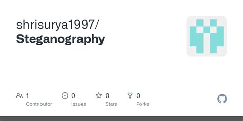 GitHub Shrisurya1997 Steganography