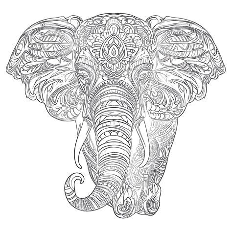 Printable Elephant Coloring Pages [2025]