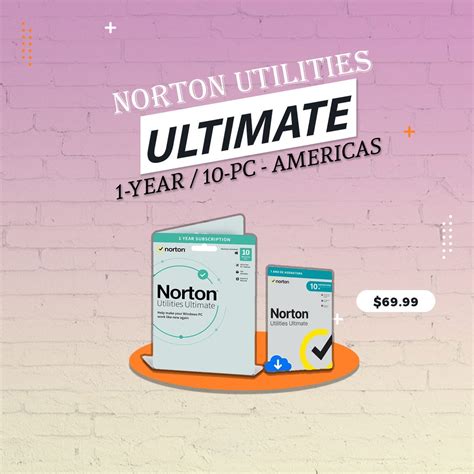 Norton Utilities Ultimate 1 Year — Isoftwarestore By Isoftwarestore