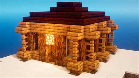 ДОМ ИЗ ДЕРЕВА В МАЙНКРАФТ Youtube