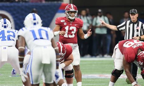 Tua Tagovailoa In Fourth Place For Heisman Race Per Pro Football Focus