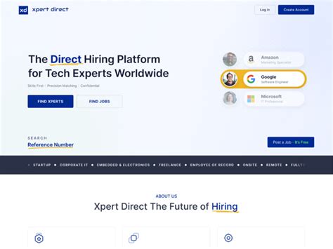 Website UI Design For Job Seekers Employer Portal Upwork