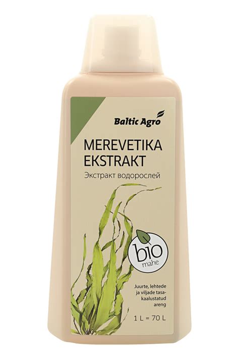 Экстракт водорослей 1 л — Mustvee Puukool OÜ
