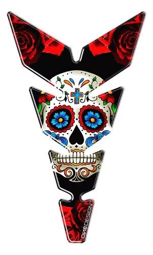 Protector Tanque Moto Tank Pad Onedesign Premium Sticker Meses Sin
