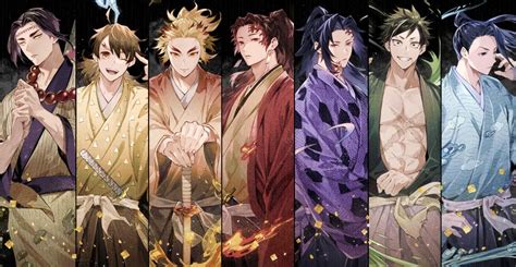 Tsugikuni Yoriichi Tsugikuni Michikatsu Sengoku Fire Hashira Sengoku