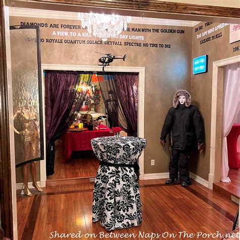 A James Bond Themed Halloween Party Featuring All The Great Movies