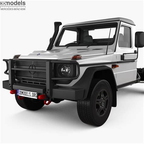 Mercedes Benz Classe G W463 Cabine Simple Chassis 2020 Modèle 3d