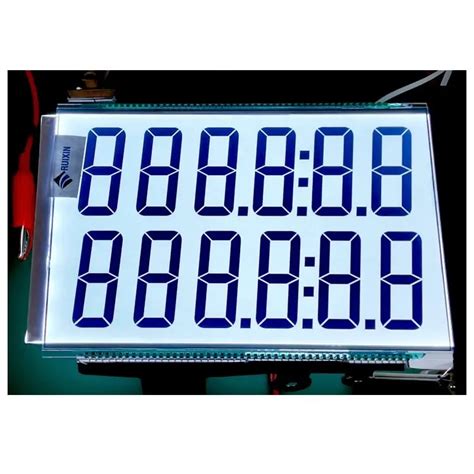 factory price digitos segmento lcd modular panel pantalla custom design lcd screen low power