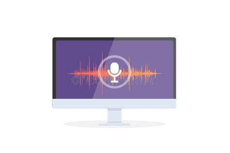 Voice Recognition Personal Assistant On Mobile App Concept Flat Vector