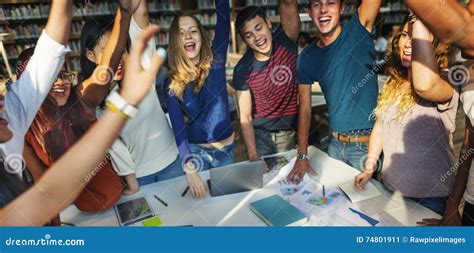 Classmate Celebrate Team Group Community Concept Stock Image Image Of Friend Computer 74801911