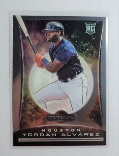 2020 Panini Chronicles Baseball Yordan Alvarez Rookie 2 Silver Titan