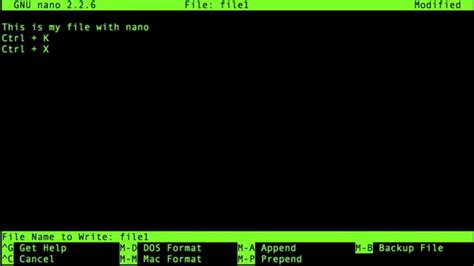 Basic Editing With Nano And Vi Editors Youtube