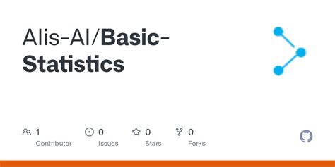 GitHub Alis AI Basic Statistics