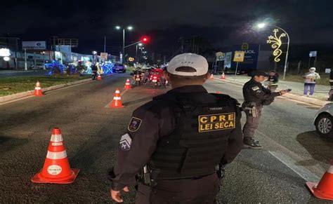 21 condutores são autuados durante a operação Lei Seca no final de
