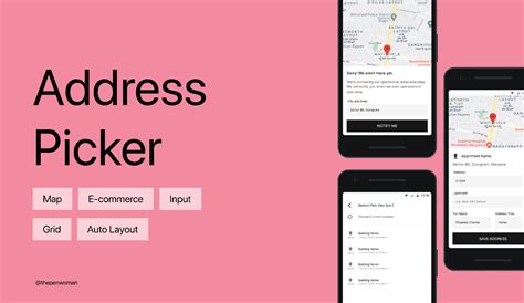 Address Picker Figma