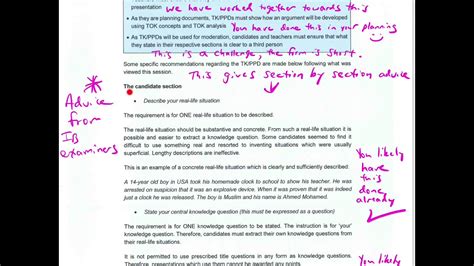 Tok Ppd Form Prep Tips To Help You Prepare Youtube