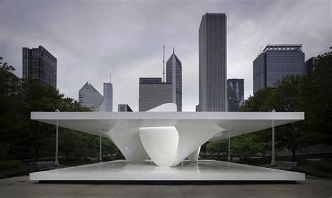 Millennium Park Pavilion Chicago Designs E Architect