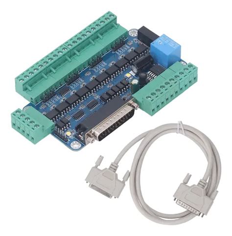 Placa Controladora De Motor Cnc Stepper De 5 Ejes Control Br Cuotas Sin Interés