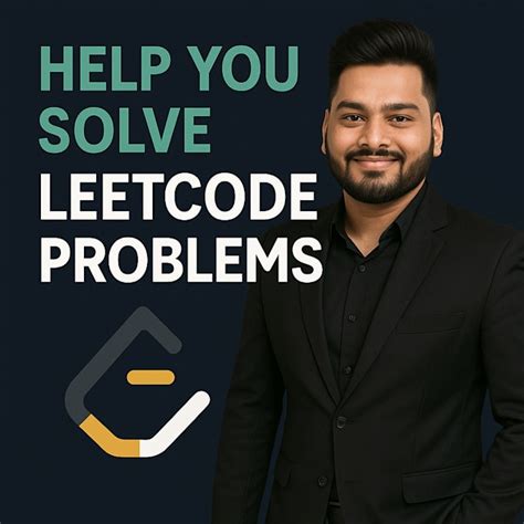 Help You Solve Leetcode Problems By Ankitbhai786 Fiverr