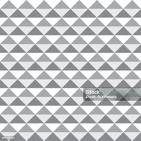 Grey Triangle Pattern Stock Illustration Download Image Now