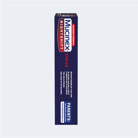 Nightshift® Sinus Caplets 20 Count Mucinex® Mucinex Usa