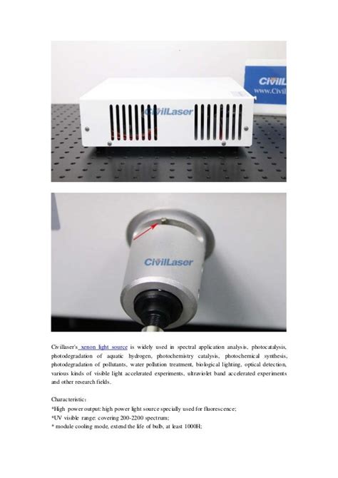 Xenon Light Source Uv Irradiation Doc