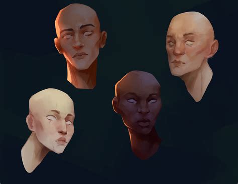 Artstation Skin Rendering Practice