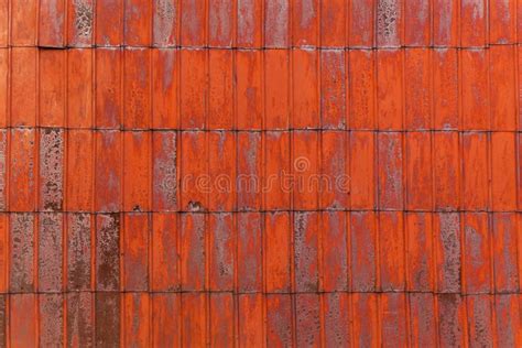 Red Metal Texture With Rust Stock Image Image Of Aluminum Metallic