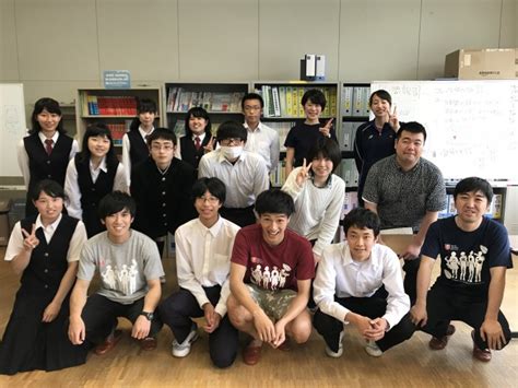 奥尻パブリシティ4日目 北海道奥尻高等学校