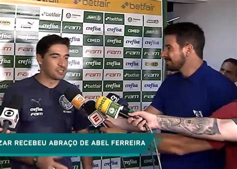 Repórter Da Tv Gazeta Fala De Abraço De Abel Após Pergunta Sobre