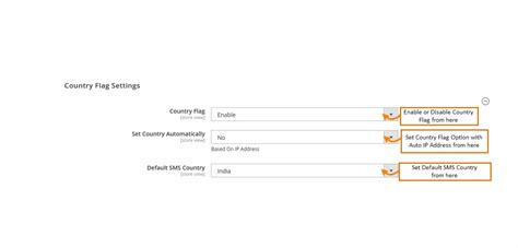 Country Flag Settings Magento 2 WhatsApp Order Notification FREE