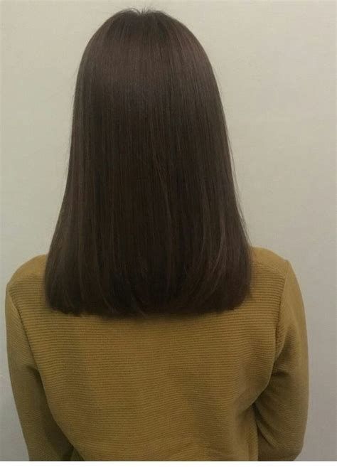 ไอเดียทรงผมประบ่าปลายตัดตรง สวยเฉียบแบบสาวฝ ให้ลุคสวยแซ่บ Hair Styles