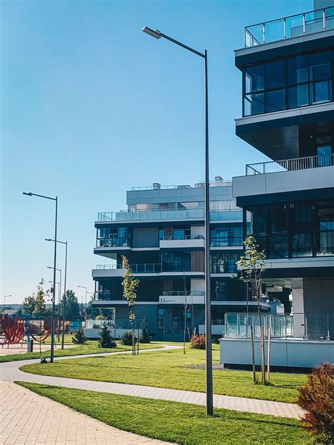 Уличное освещение - ЖК Пирс