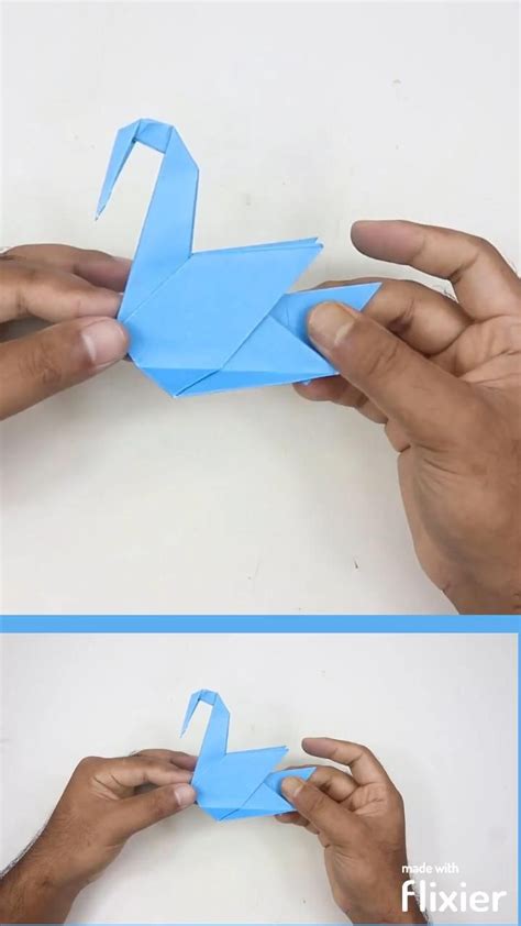 Origami Swan Easy Tutorial Paper Swan Folding Step By Step Artofit