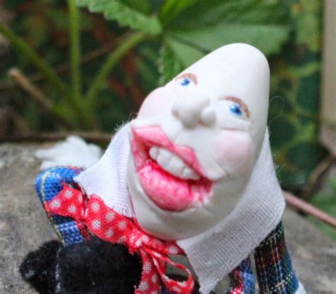 Planet Of The Dolls Doll A Day 129 A Doll Of My Own Making Humpty Dumpty