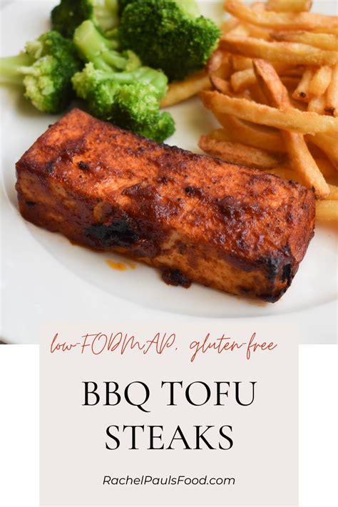 Low Fodmap And Gluten Free Bbq Tofu Steaks Dr Rachel Pauls