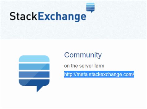 Can The Meta Stackexchange In The Community Users Network