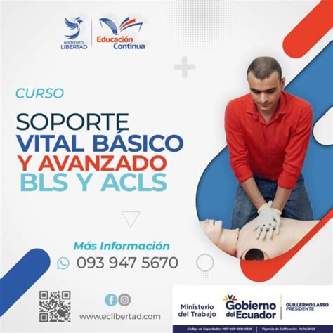 BLS ACLS Soporte Vital Básicos y Avanzado Educación Continua Libertad ECL