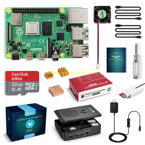 Raspberry Pi 4 Complete Starter Kit Model B Board Raspberry Pi 4 4GB