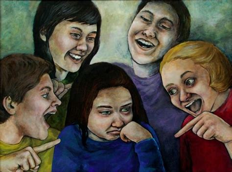 Anti Bully Message Is Portrayed Through Art Anti Bullying Bullying