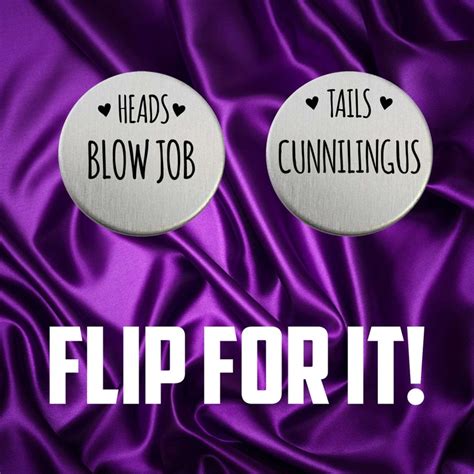 Mature Flip Coin Flip Token Sex Game Husband Gift Adult Husband Gift Wife Gift Boyfriend