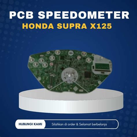 Mesin Honda Supra X 125 มาตรวัดความเร็ว Pcb เครื่อง Service วัสดุ Service Material Original