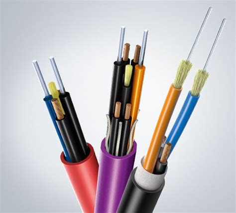 Hybrid Cables Fiber Optics Weinert