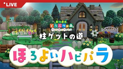 【あつ森 ハピパラ】別荘作りで柱をついにゲット！ あつ森 動画まとめ