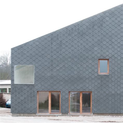 Green Shingles Cover Brandt Simon Architektens Schuppen House