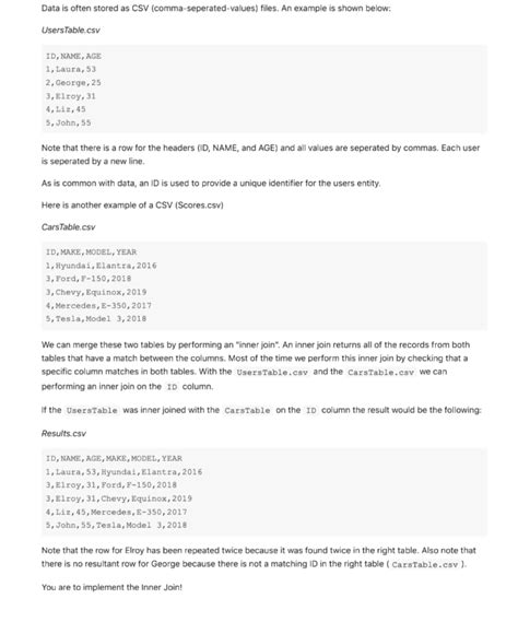 Data Is Often Stored As Csv Comma Seperated Values