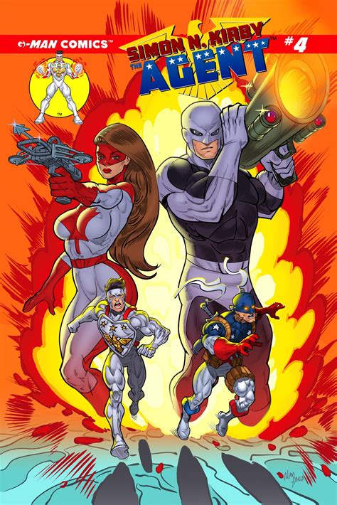 Rich Reviews Simon N Kirby The Agent 4 ⋆ First Comics News