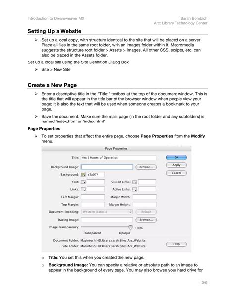 introduction to dreamweaver pdf
