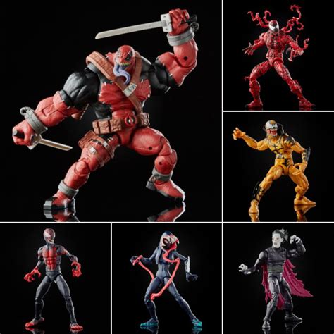 Marvel Legends Venompool Wave Set Of 5 Figures Complete Venompool Baf
